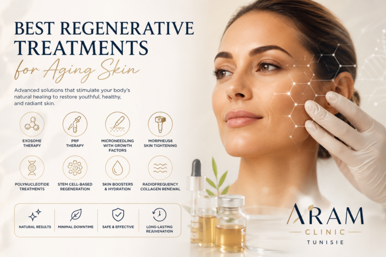 Best regenerative treatments for aging skin | Aram Clinic Tunisia
